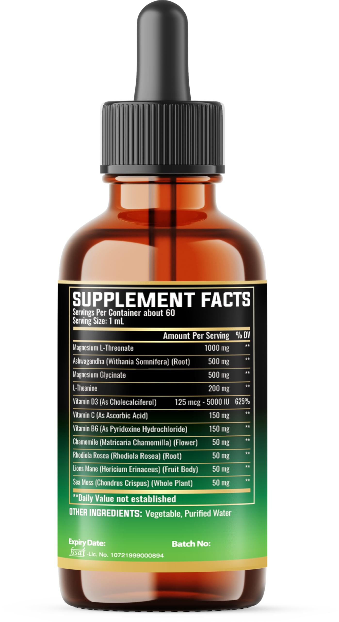 herbal magnesium drops for calmness