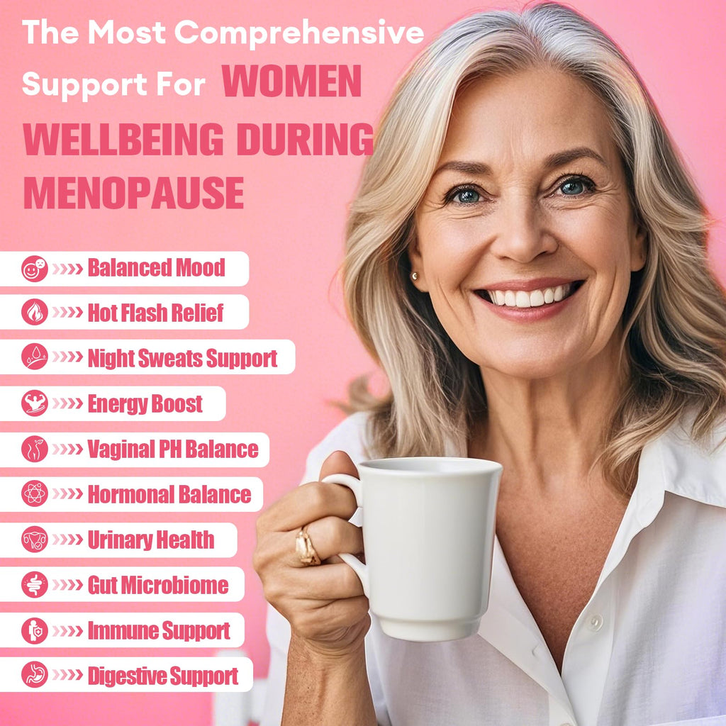 herbal menopause support with black cohosh