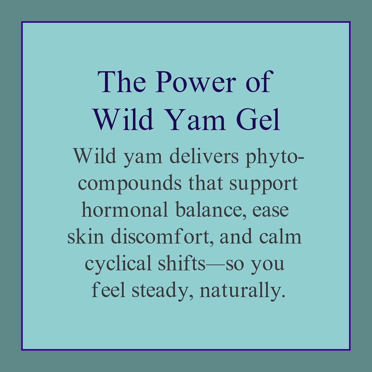Herbal menopause support with extra strength gel