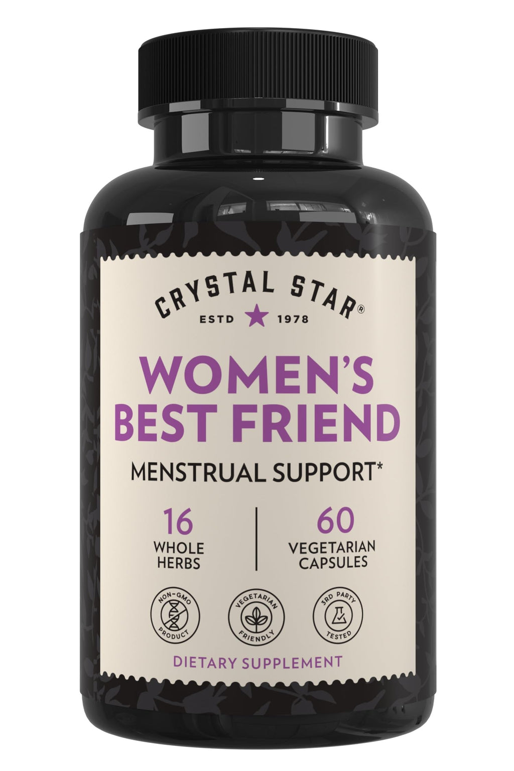 herbal menstrual relief supplement capsules