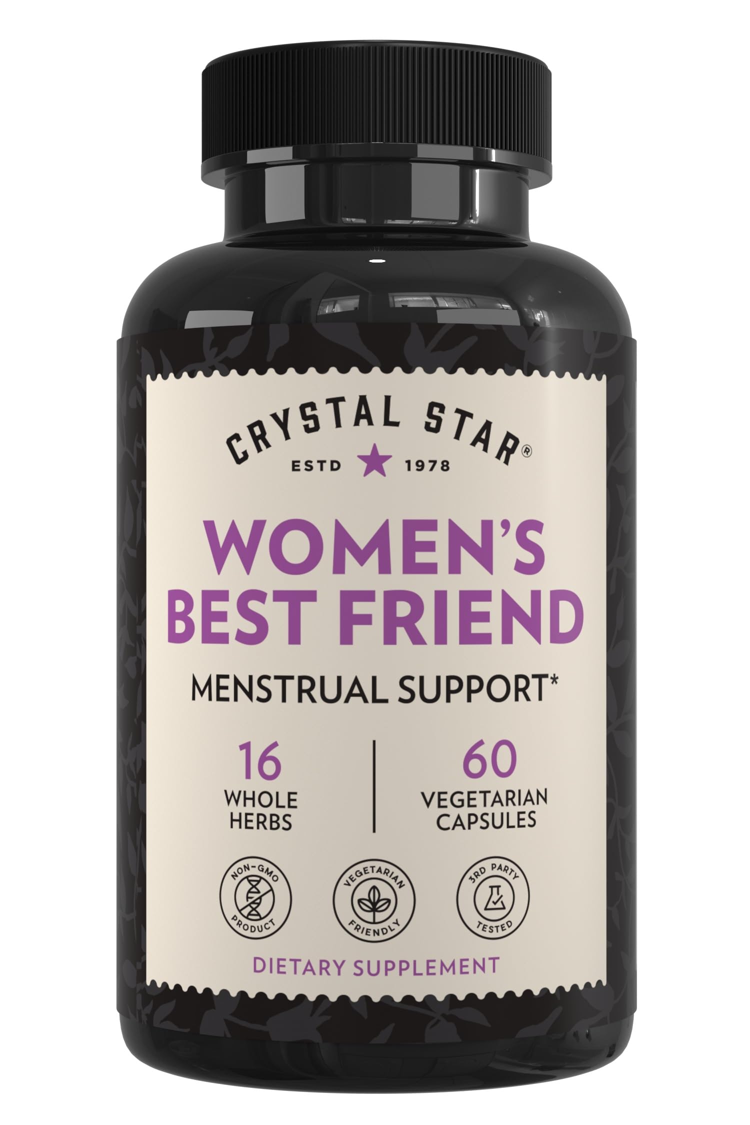 herbal menstrual relief supplement capsules