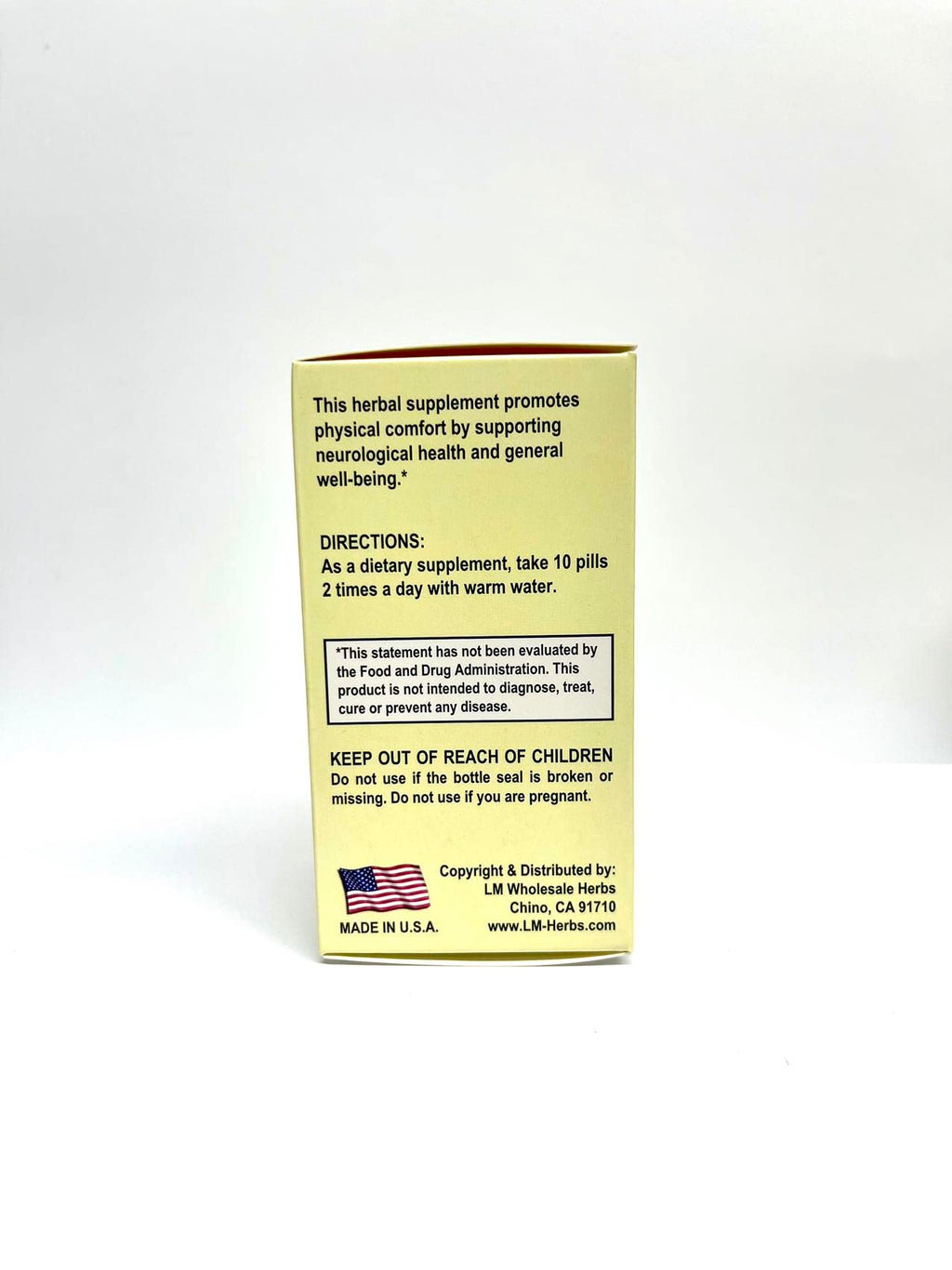 herbal migraine support with Gastrodia Combo