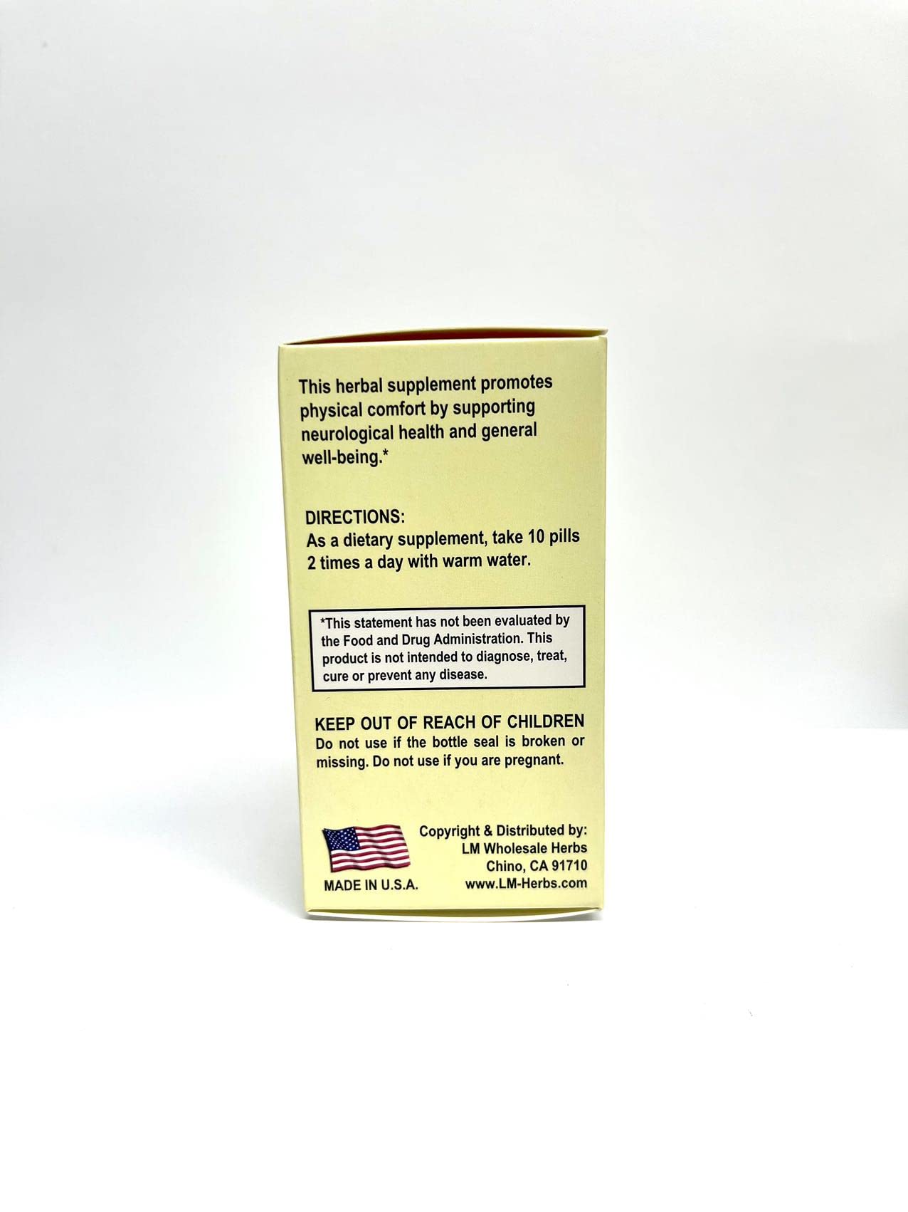 herbal migraine support with Gastrodia Combo