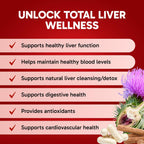 herbal milk thistle capsules for detox