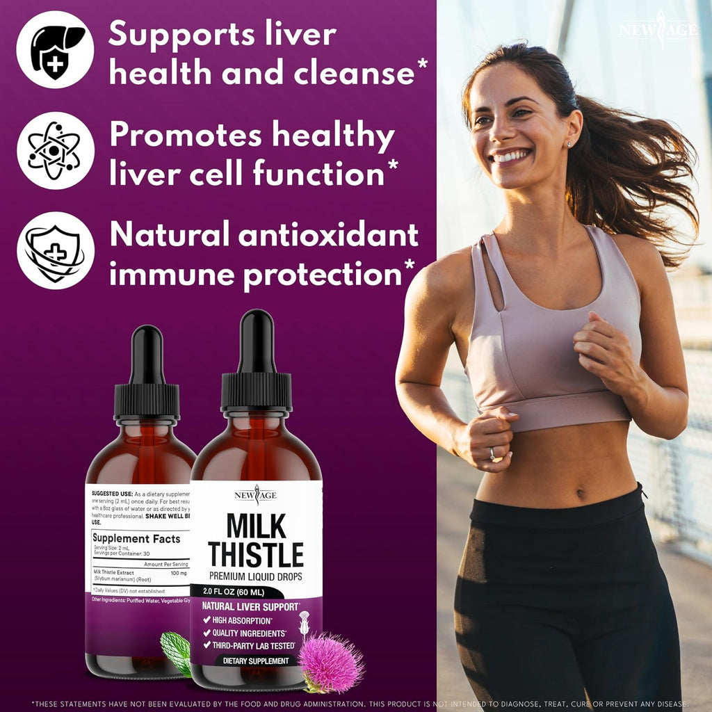 Herbal Milk Thistle drops for detox