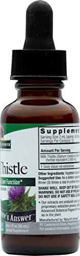 herbal milk thistle extract for detox