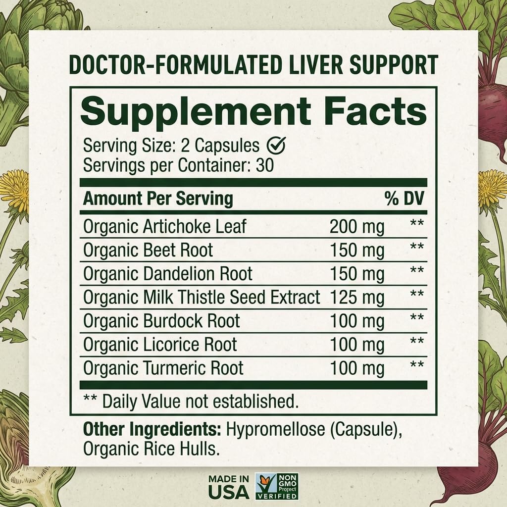 herbal milk thistle for detox support