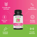 herbal milk thistle for digestive support