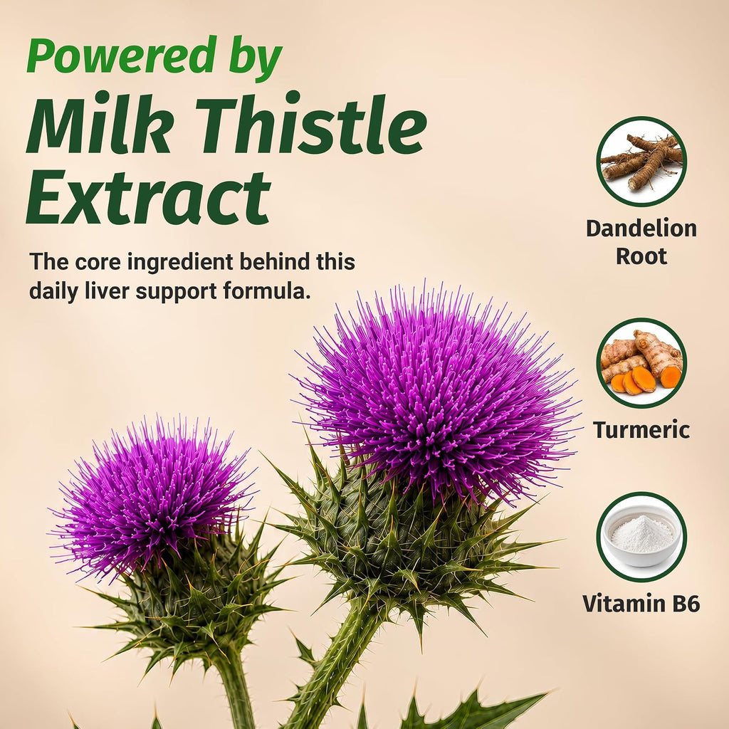 herbal milk thistle for digestive wellness
