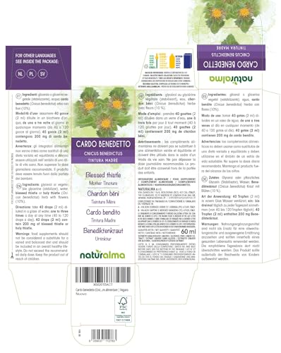 Herbal milk thistle for liver support
