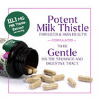 herbal milk thistle for overall wellness