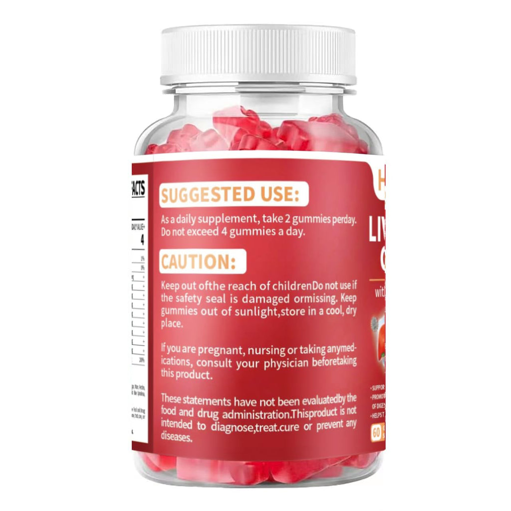 herbal milk thistle gummies for detox