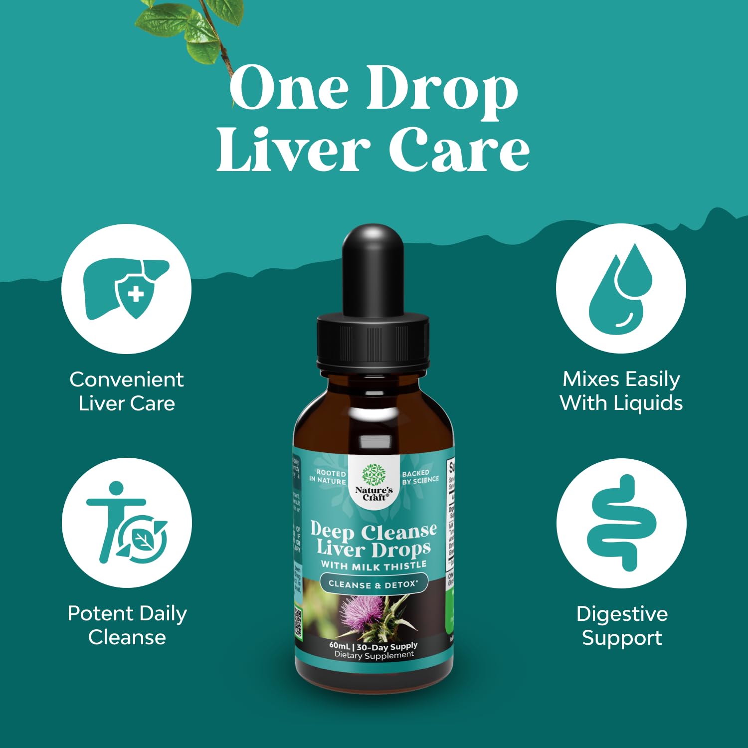 herbal milk thistle liquid extract