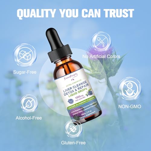 Herbal milk thistle liver remedy
