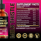 herbal milk thistle supplement for liver health