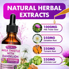 herbal milk thistle supplement for wellness