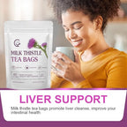 herbal milk thistle tea bags
