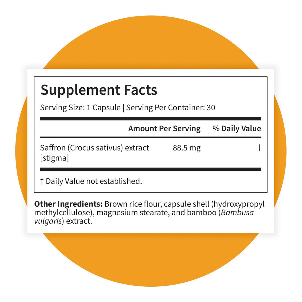 herbal mood enhancement with saffron