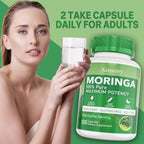 Herbal Moringa capsules for detox