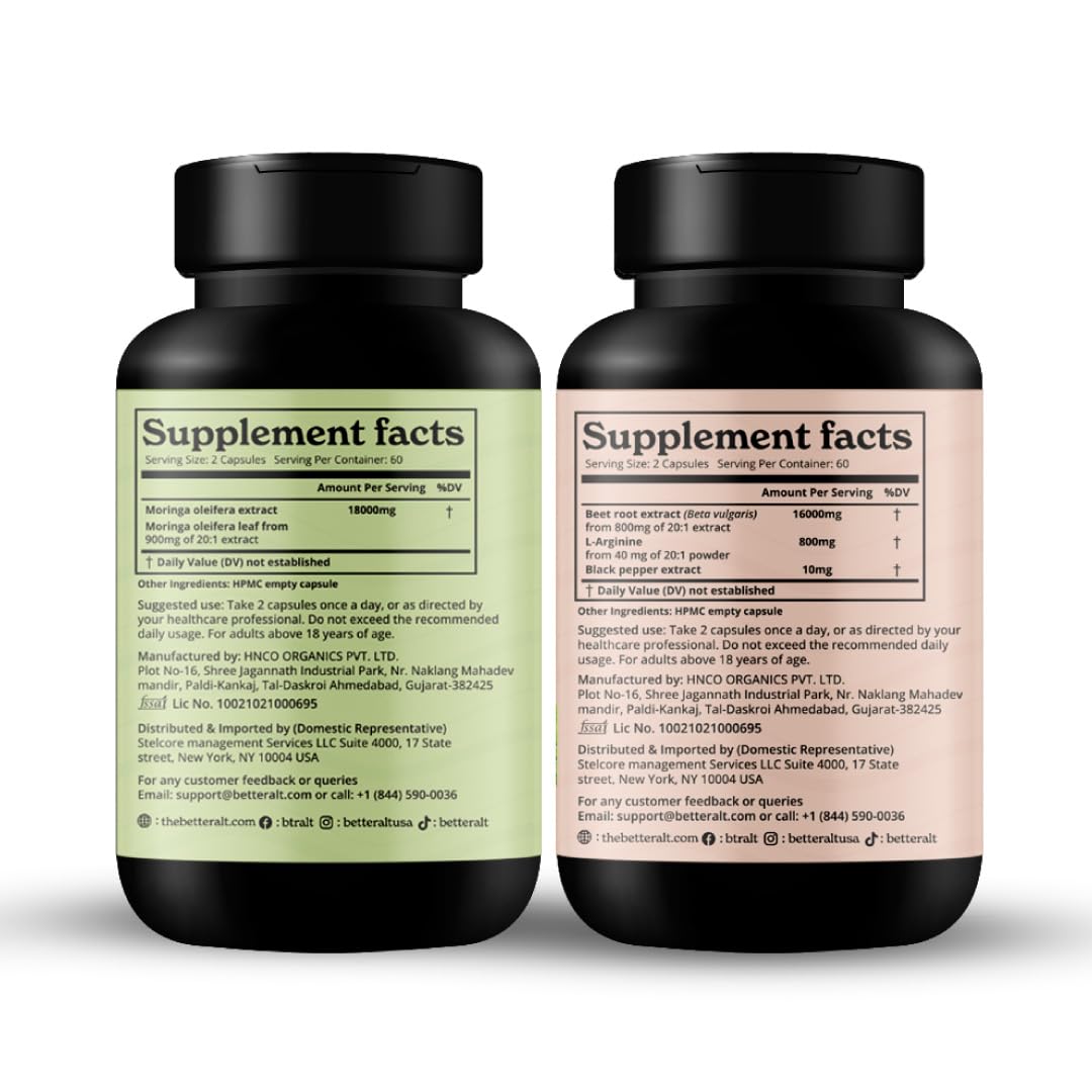herbal moringa capsules for overall health