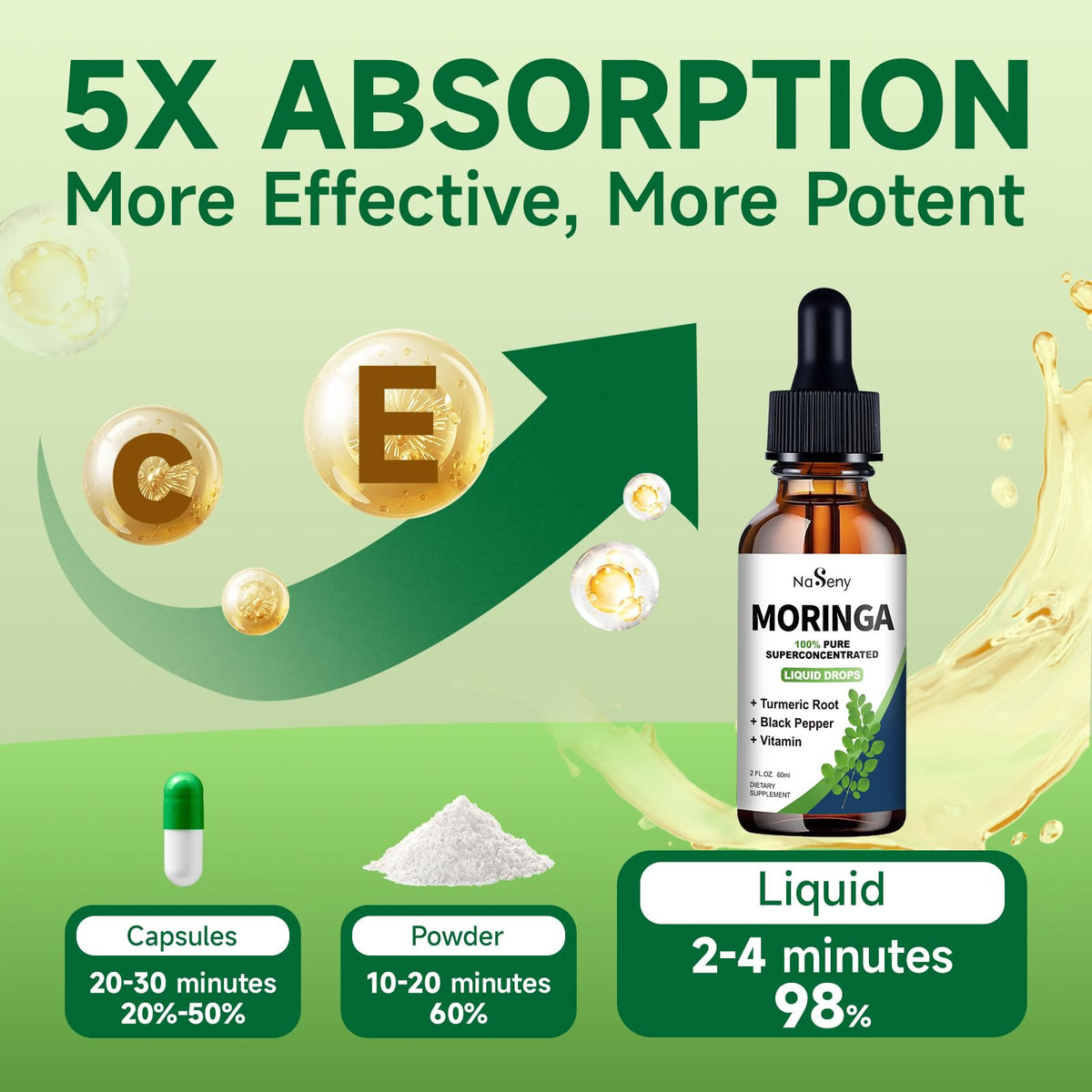 herbal moringa drops for vitality