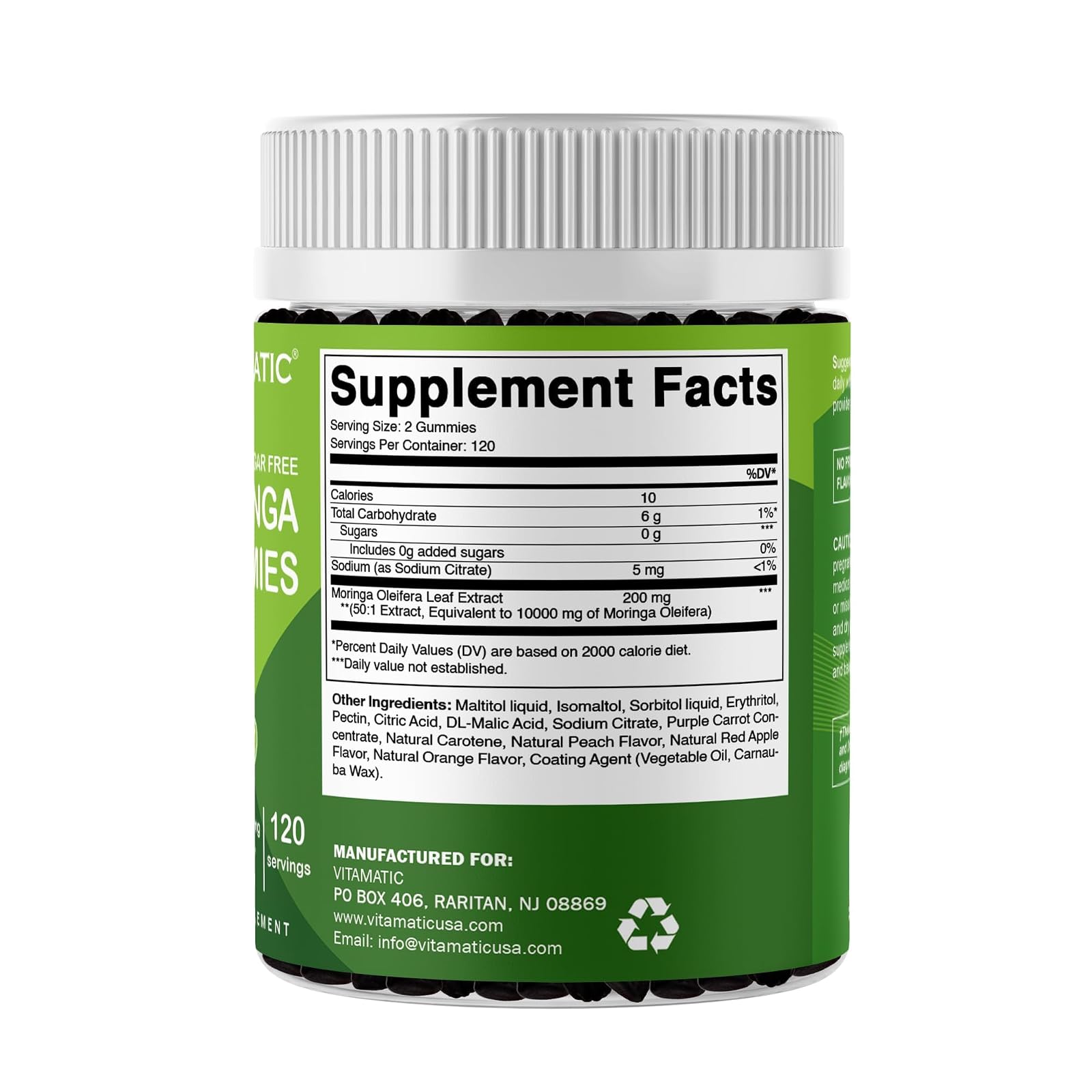Herbal Moringa Gummies for vitality