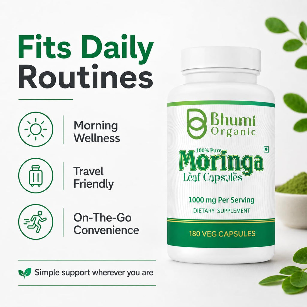 Herbal Moringa powder for wellness