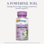 Herbal moringa supplement for vitality