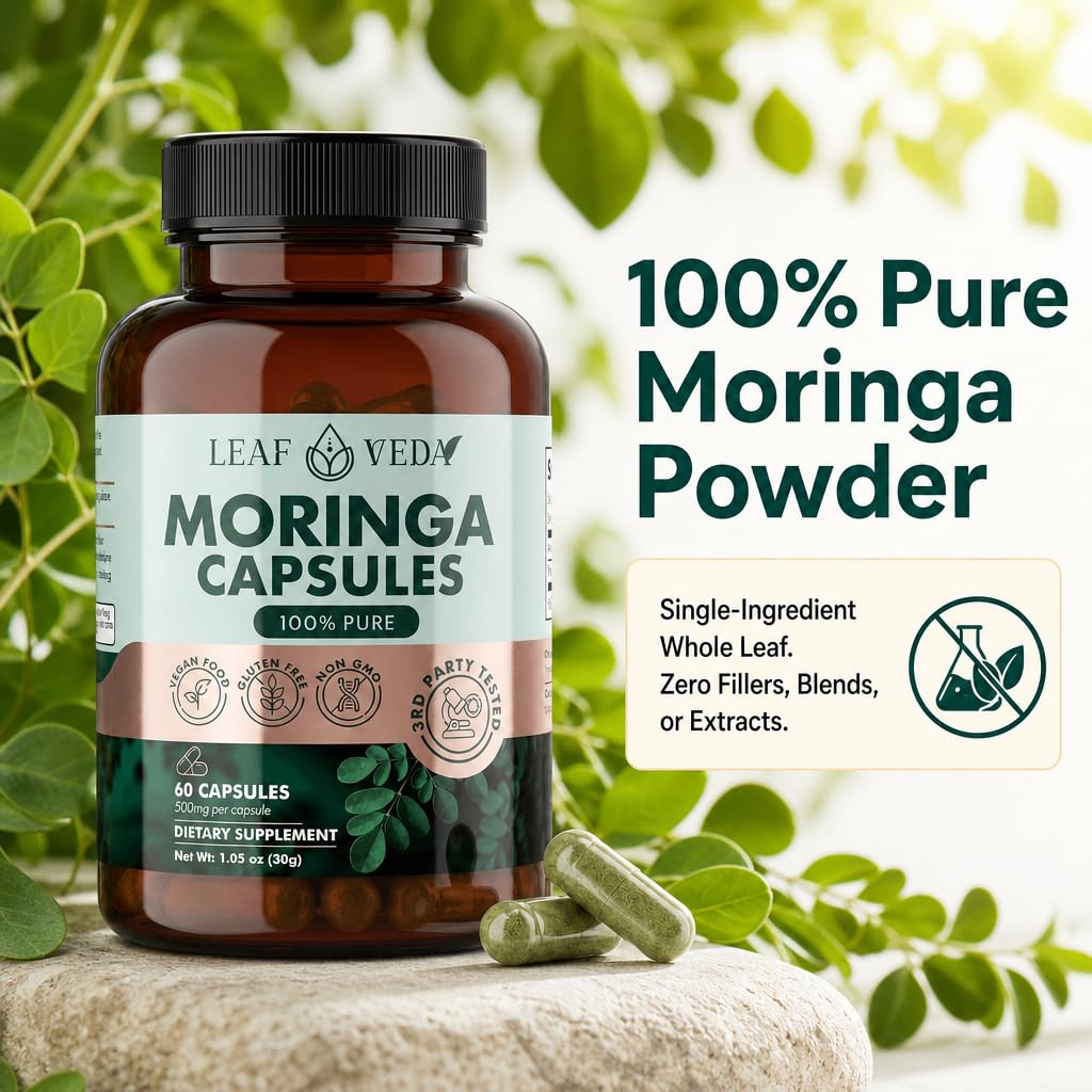 Herbal Moringa supplement for vitality