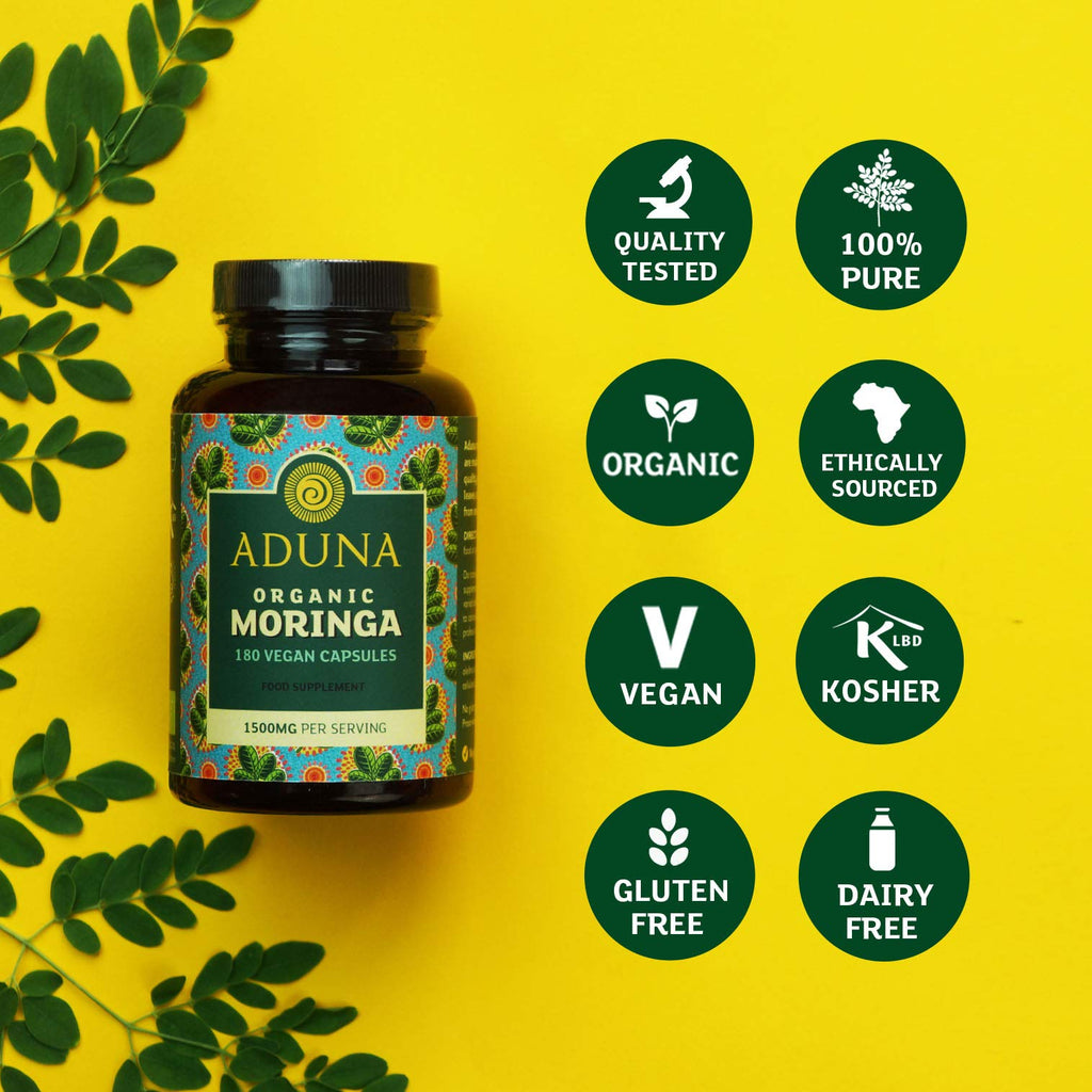 herbal moringa supplement for vitality
