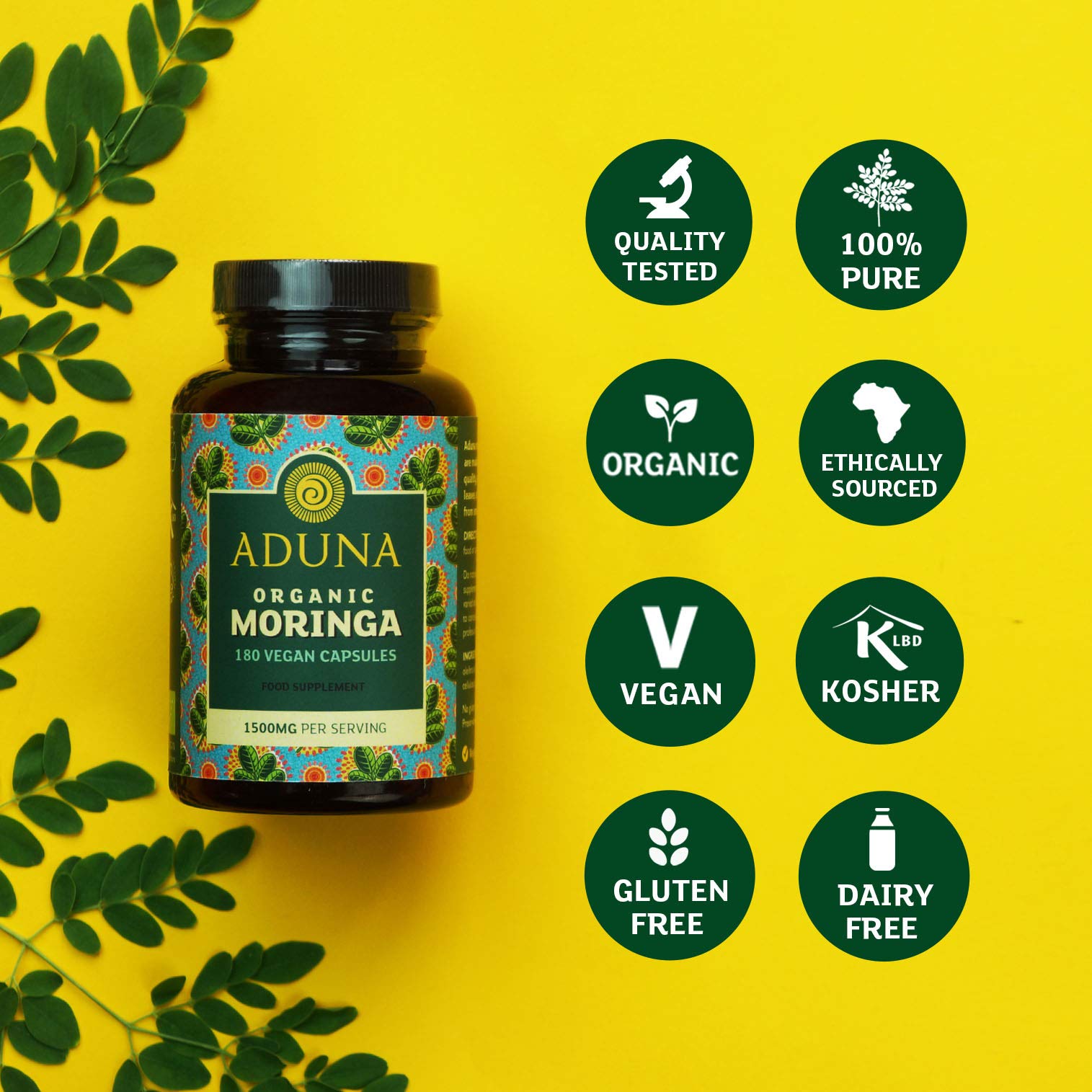 herbal moringa supplement for vitality