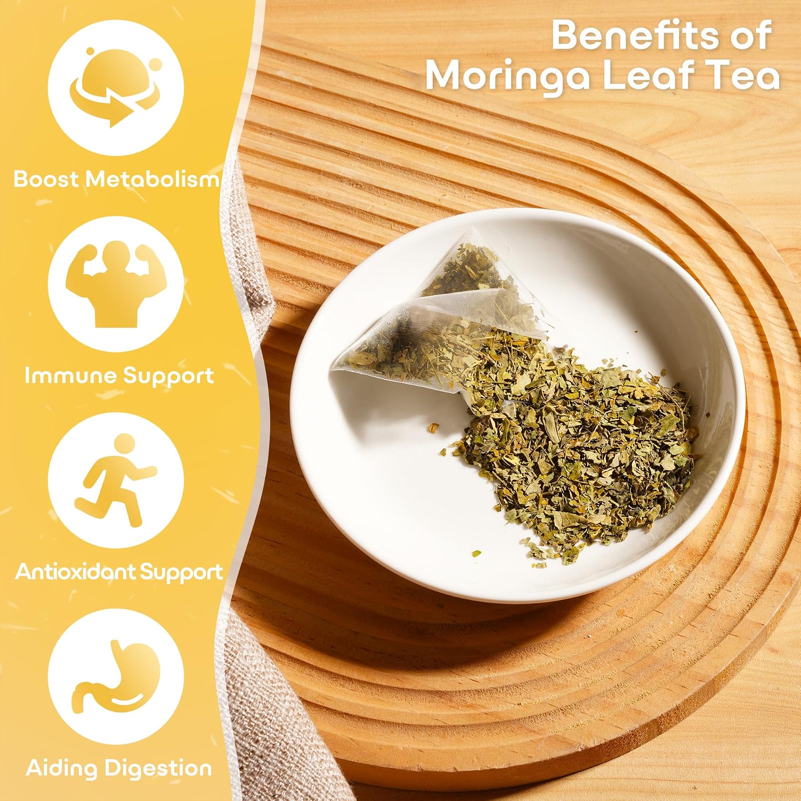 herbal moringa tea for daily health