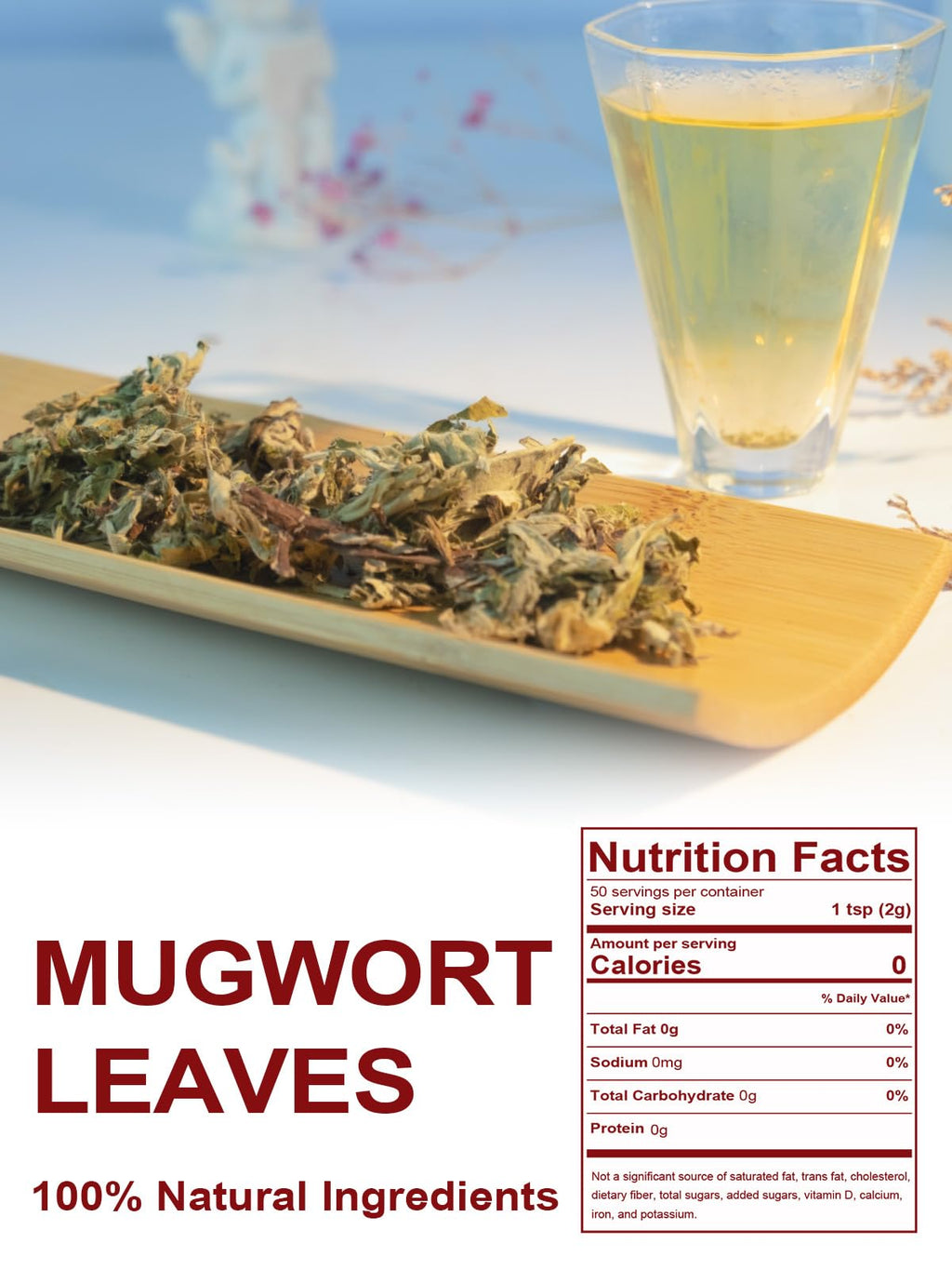 herbal mugwort tea for sleep support