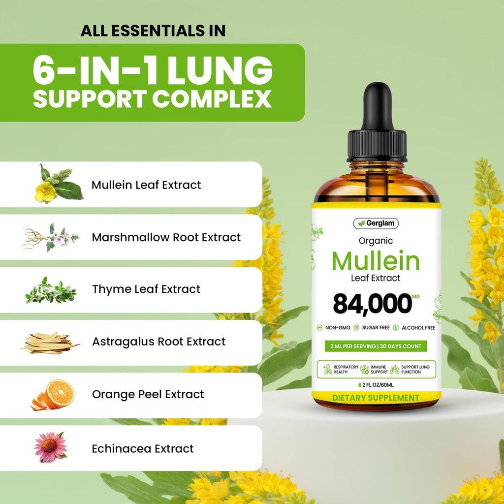 herbal mullein drops for immune support