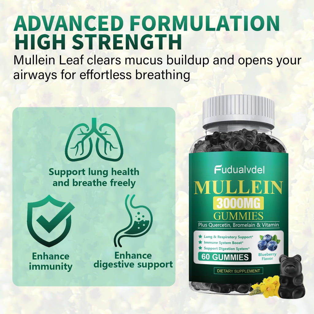 Herbal Mullein Gummies for everyday vitality