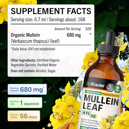 herbal mullein supplement for immunity