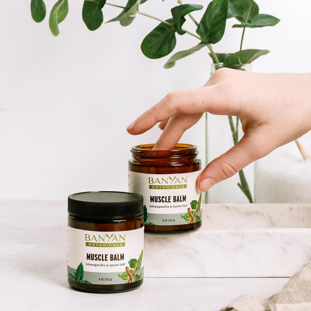herbal muscle balm for relaxation