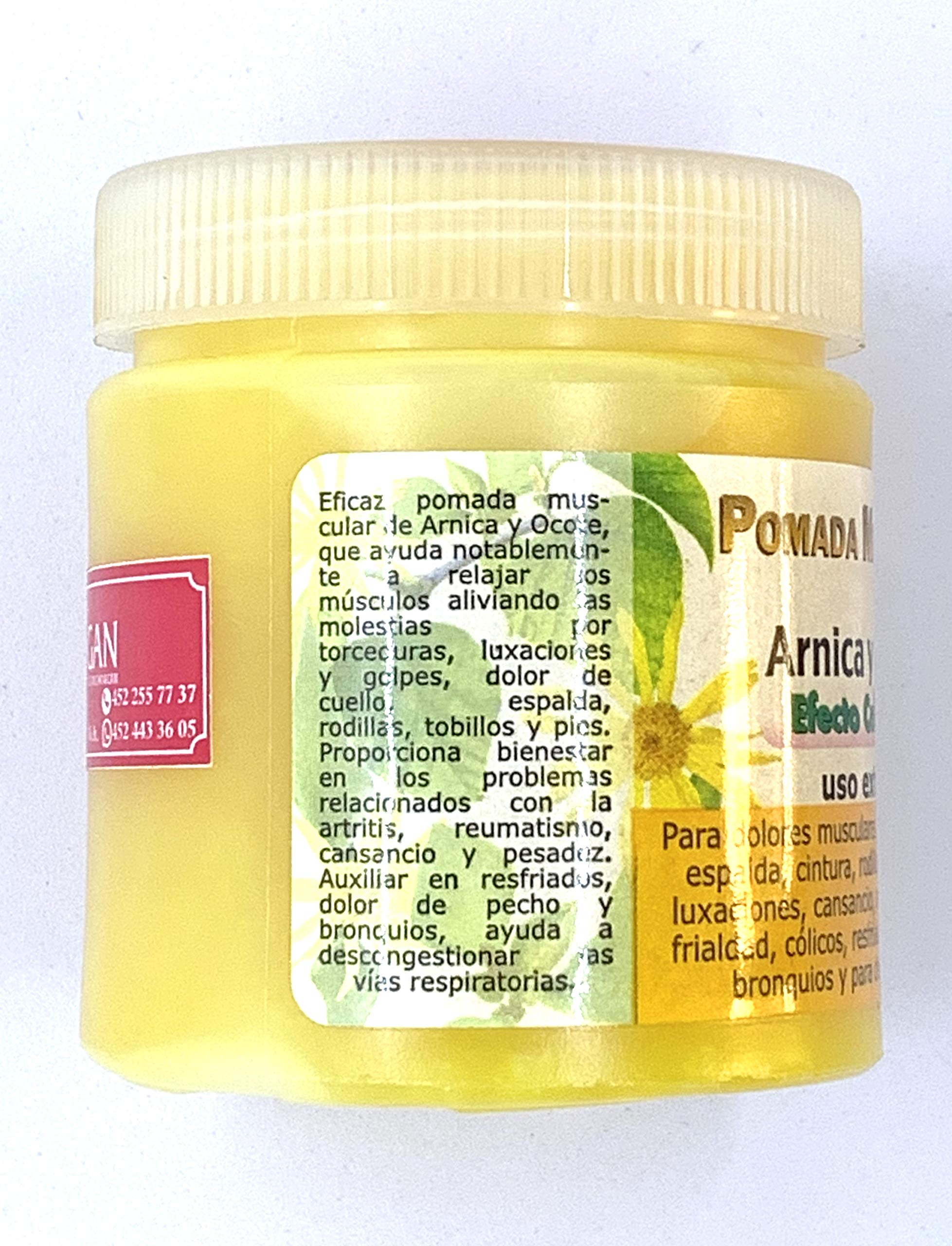 Herbal muscle relief with chamomile