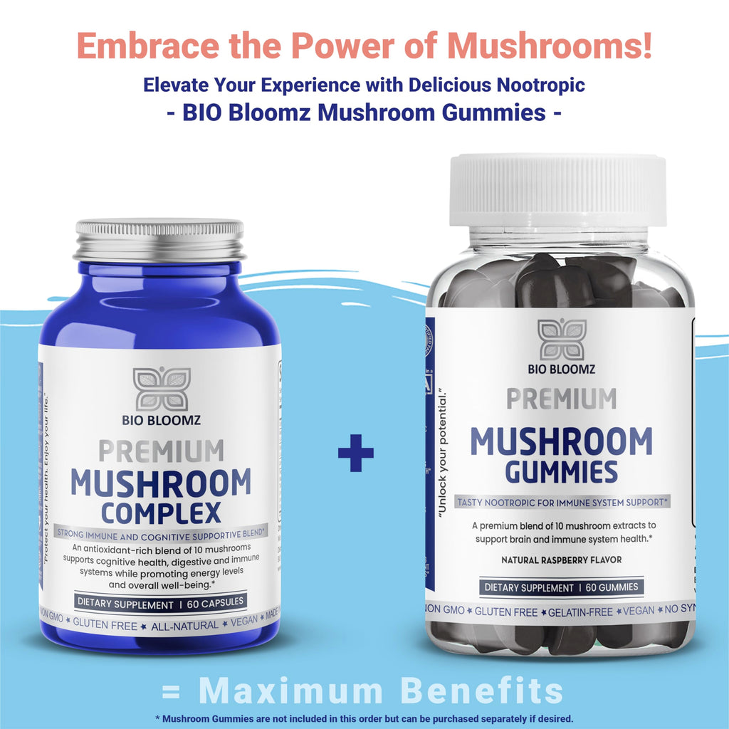 herbal mushroom blend capsules