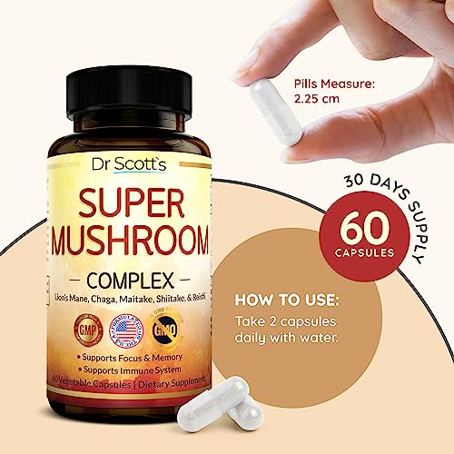 herbal mushroom blend for vitality