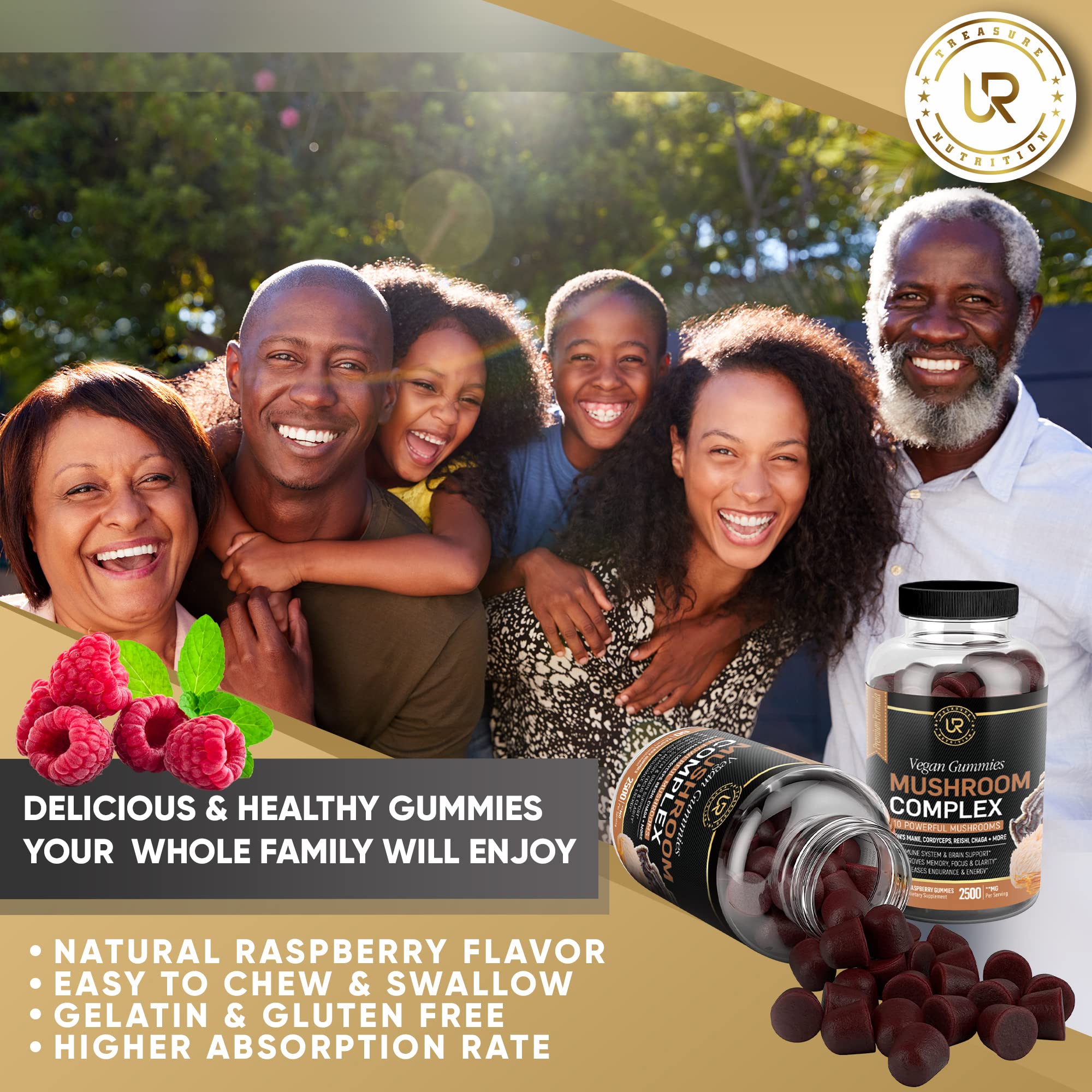 herbal mushroom blend for vitality