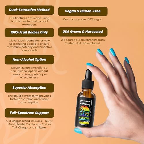 herbal mushroom blend for vitality
