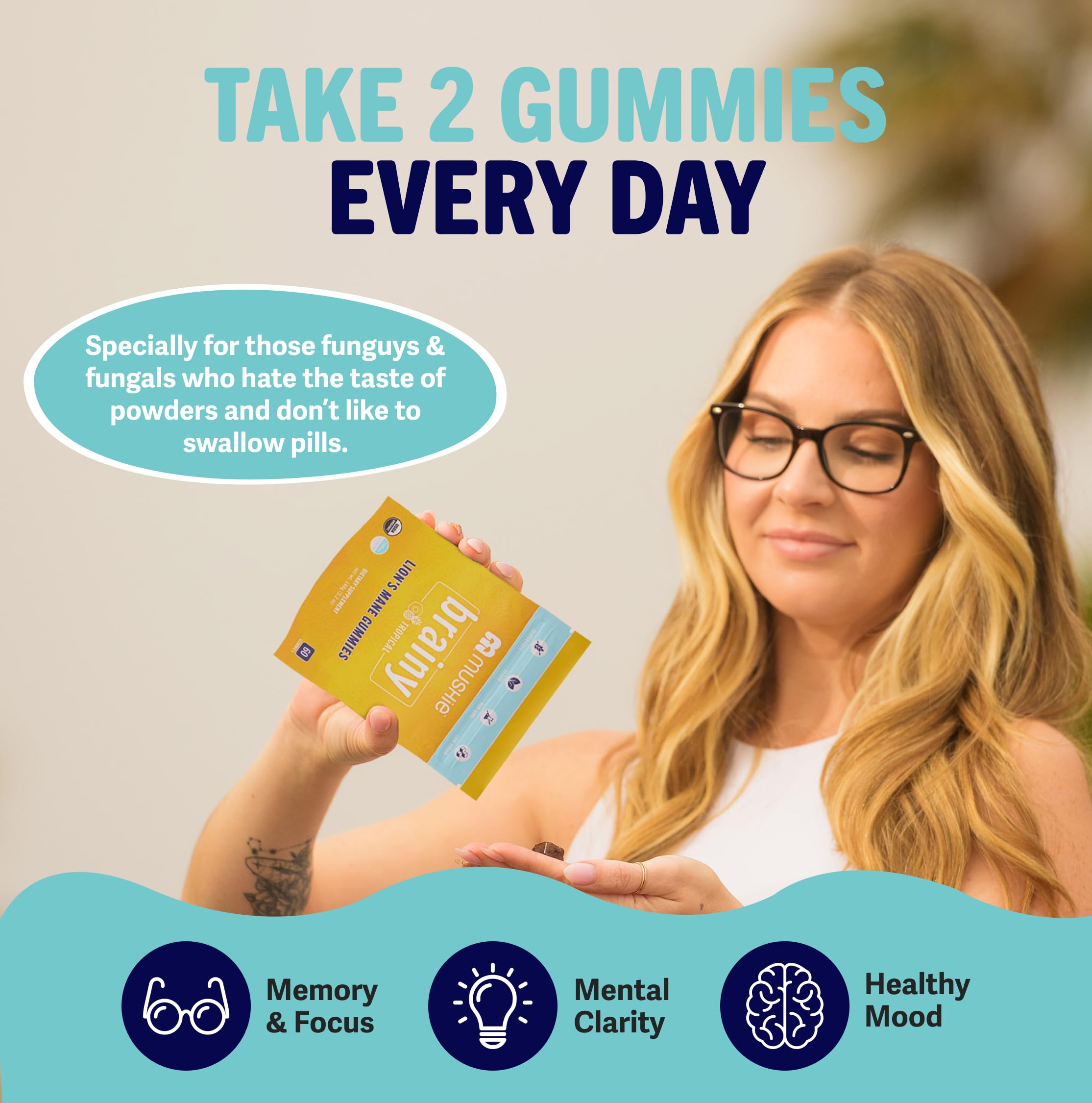 herbal mushroom gummies for daily wellness