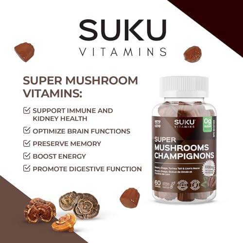 herbal mushroom gummies for overall wellness
