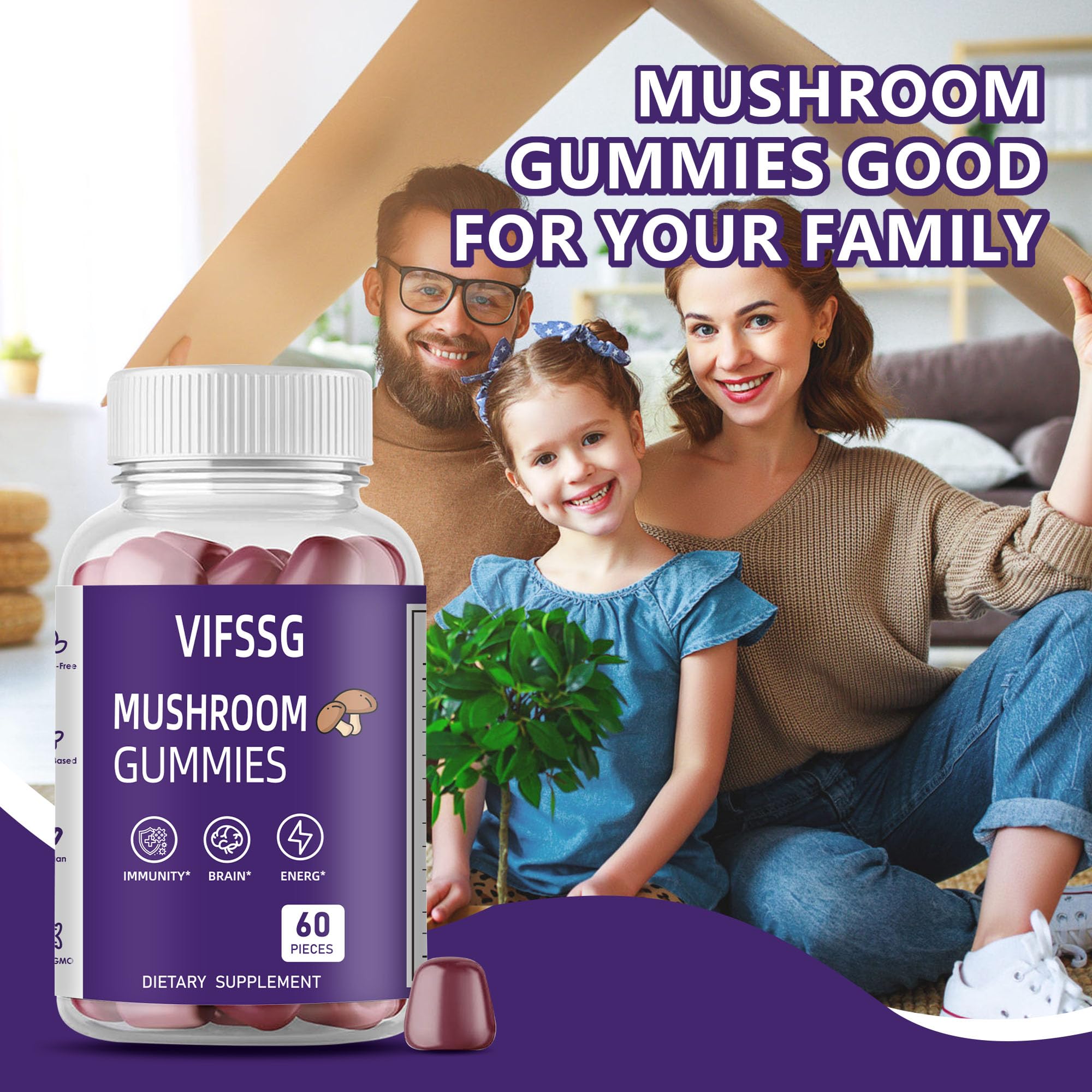 herbal mushroom gummies for vitality