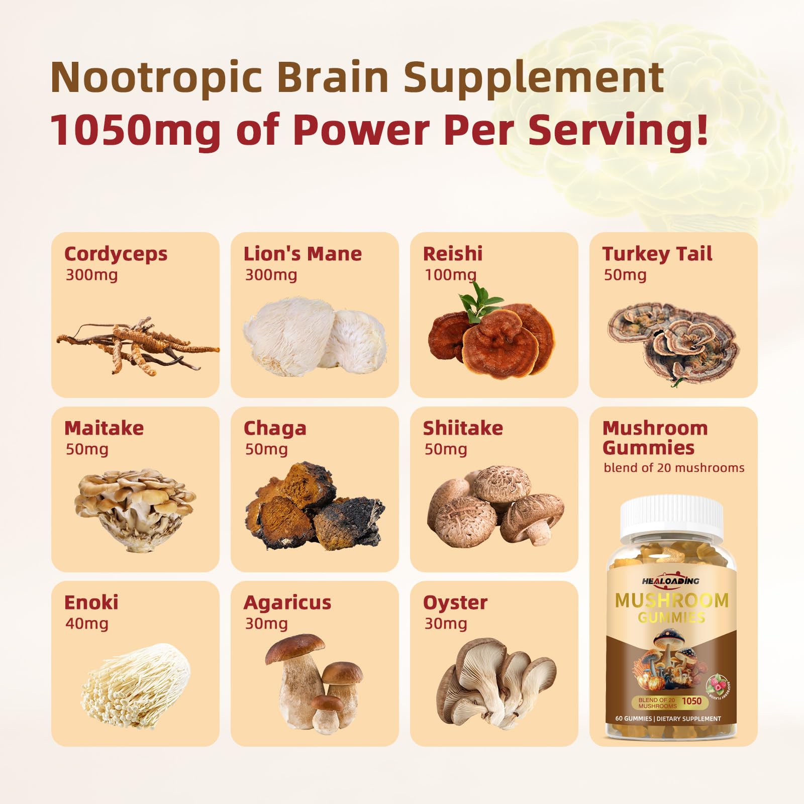herbal mushroom gummies for wellness