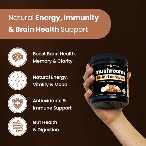 herbal mushroom powder for wellness