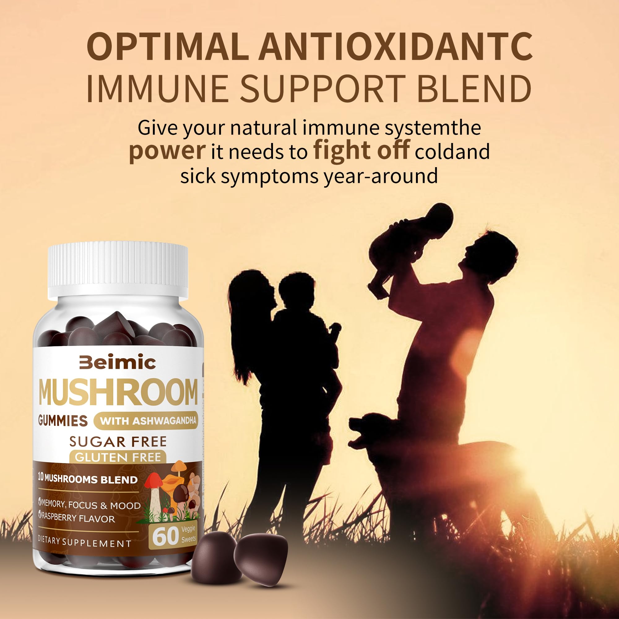 herbal mushroom supplement for energy