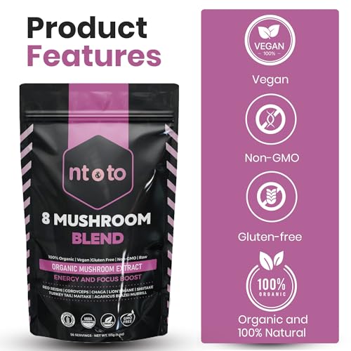 herbal mushroom supplement for vitality