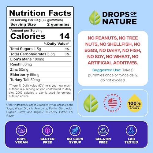 herbal mushroom supplement for vitality